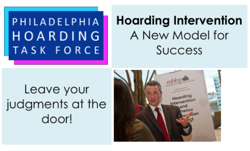 Hoarding Intervention: A New Model for Success - NAPO-GPC