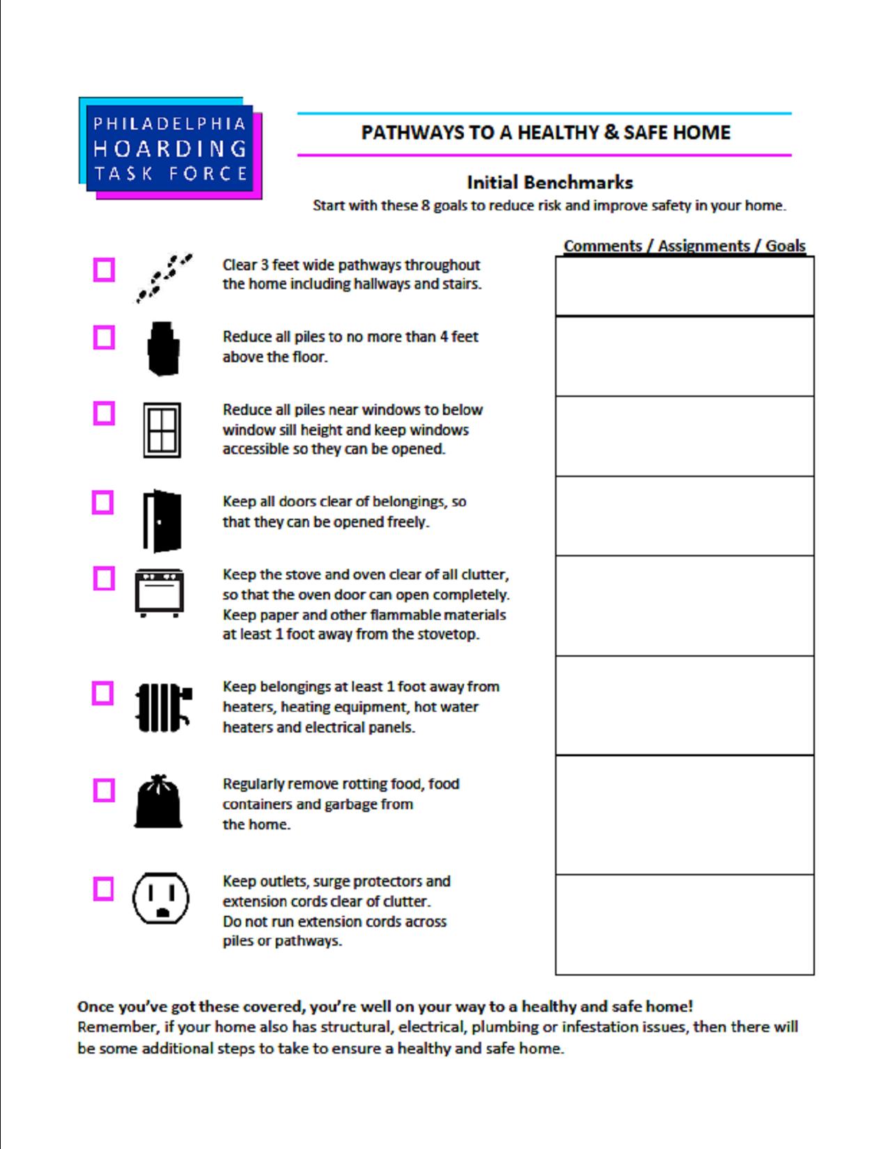 Benchmarks for Safer, Healthier Homes. Harm Reduction, A New Approach ...